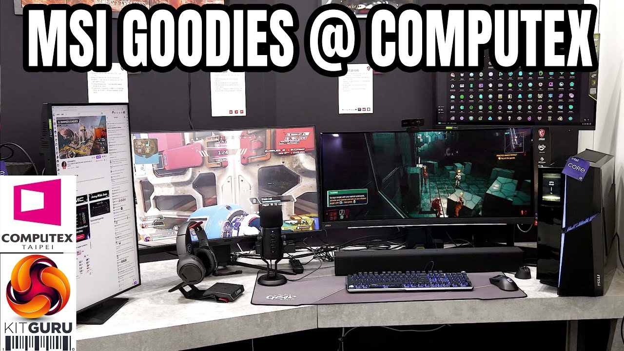 Computex 2023: MSI Components Showcase - YouTube