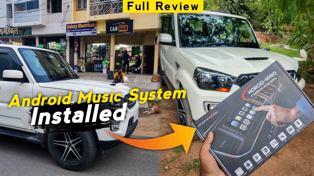 Mahindra Scorpio 9inch Android system Installation | Scorpio ...