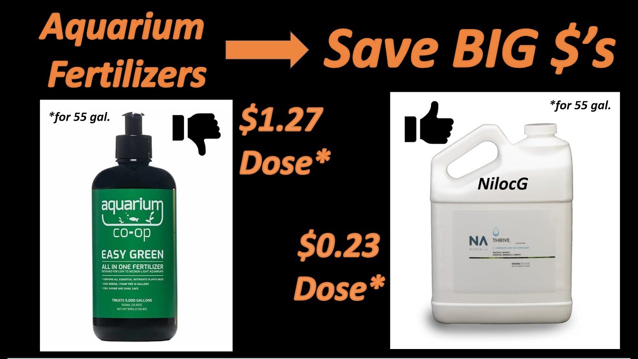 TANK TIP: Using EASY GREEN as a plant fertilizer? CUT YOUR COST BY 75% ...