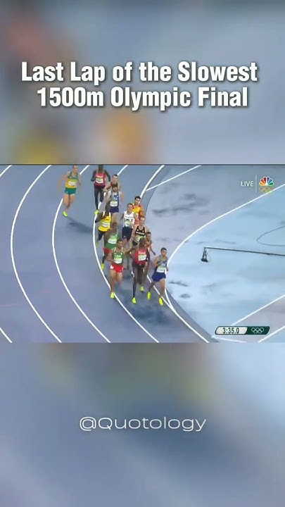 Last Lap of the Slowest 1500m Olympic Final | Rio 2016 #running #rio2016 #olympics #lastlap ...