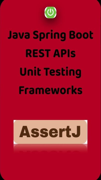 Shorts Ytshorts Java Spring Boot Rest Api Unit Testing Frameworks In 60 Seconds ๐ฎ Youtube 2111
