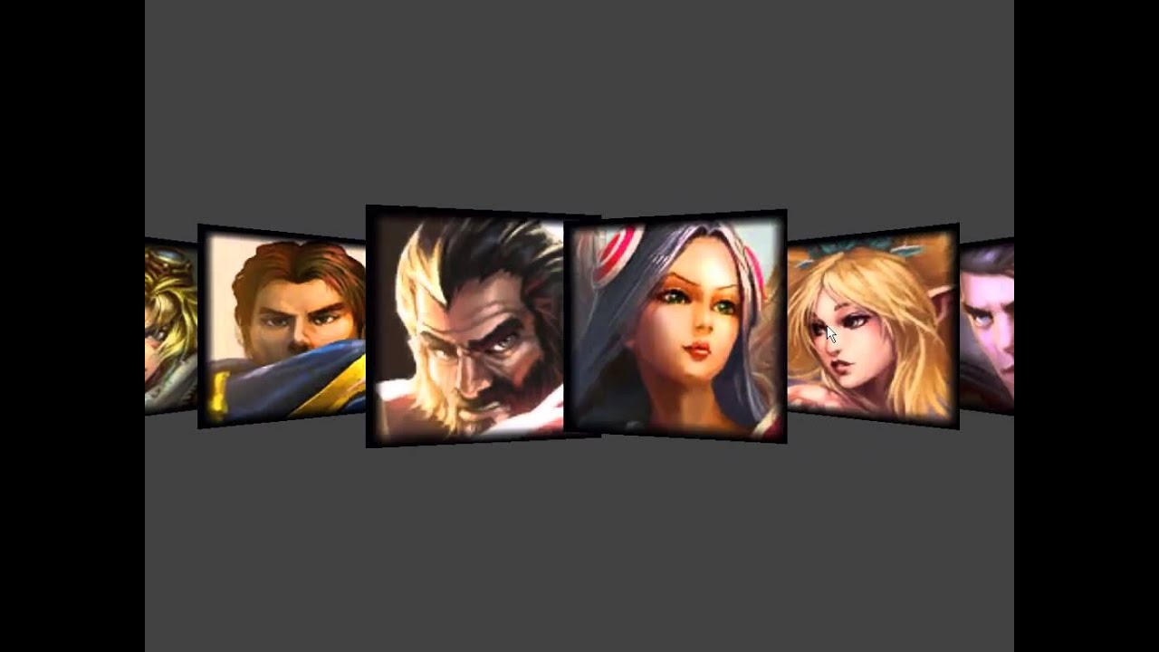 Unity3D, HOTween 3D Circular Cover Flow UI Demo Test #10 - YouTube