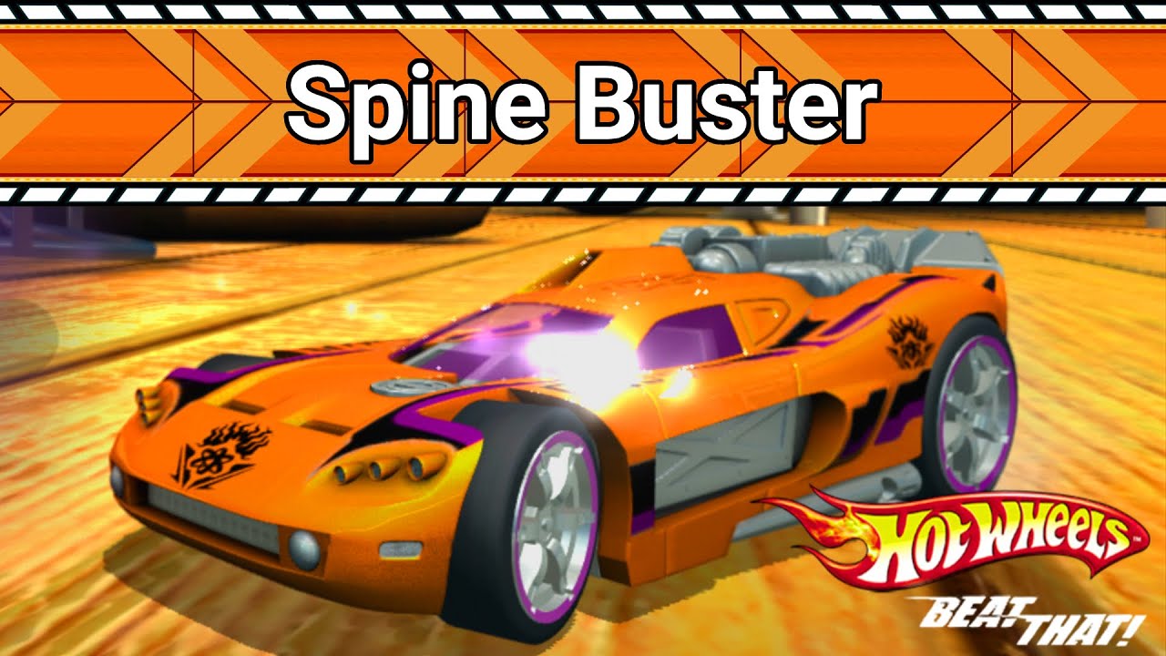 Hot Wheels: Beat That! - Spine Buster gameplay in Multi-Lane Mash - YouTube