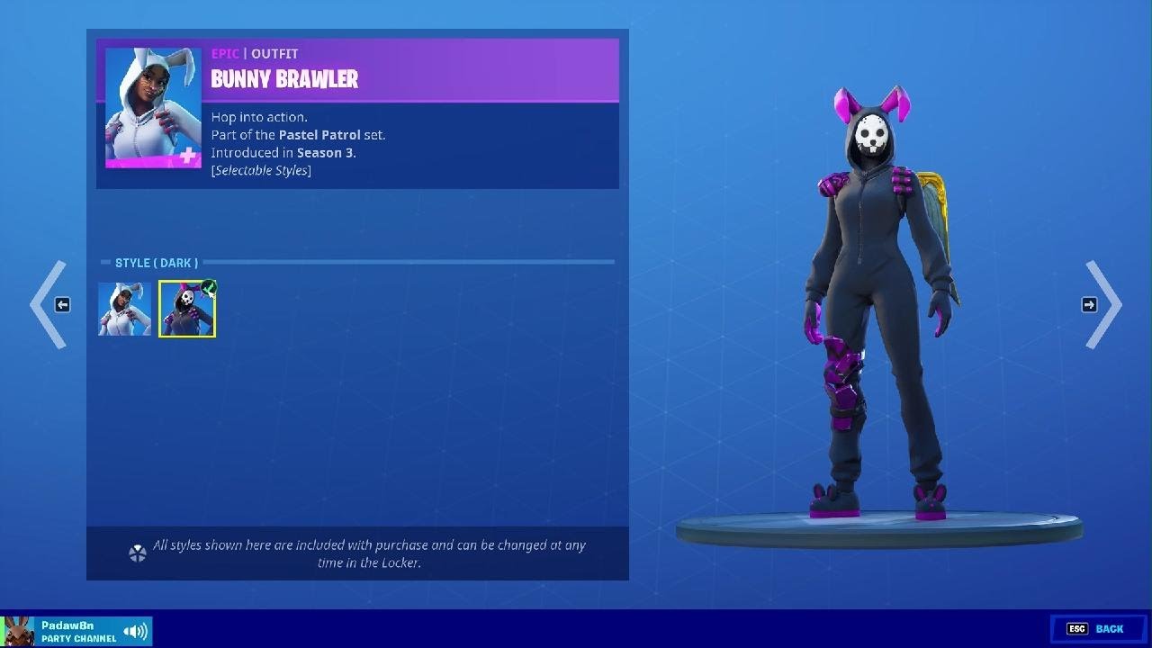 FORTNITE BUNNY BRAWLER SKIN IS BACK! | March 31st Item Shop Review ...