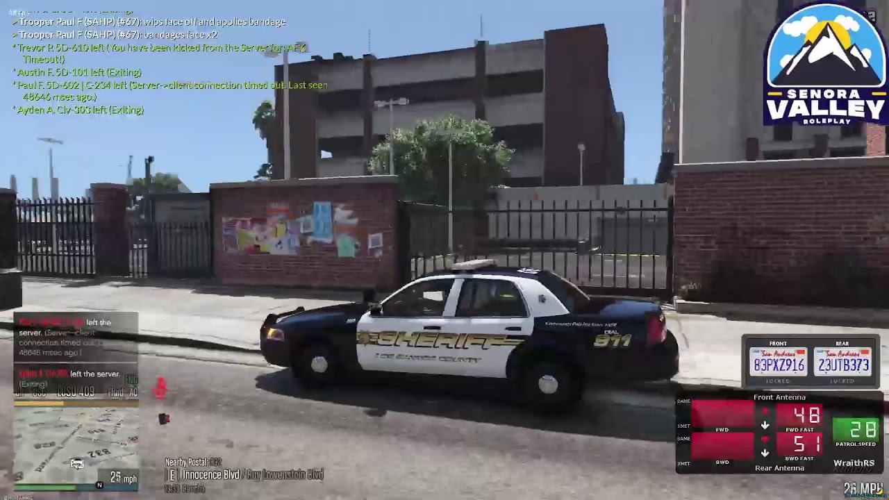 SenoraValleyRP - FiveM -LIVE - #02 - LCSO TIME! - YouTube