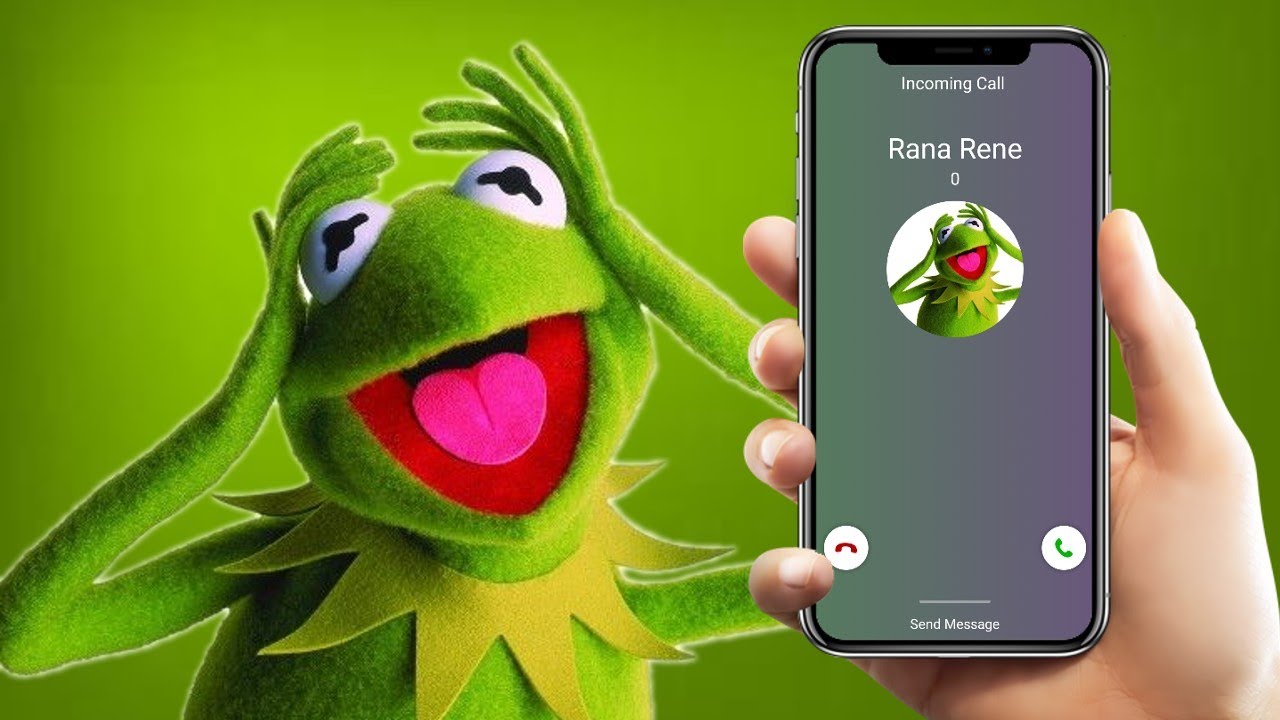 Llamada de Kermit La Rana Rene haciendo unas Preguntitas . - YouTube
