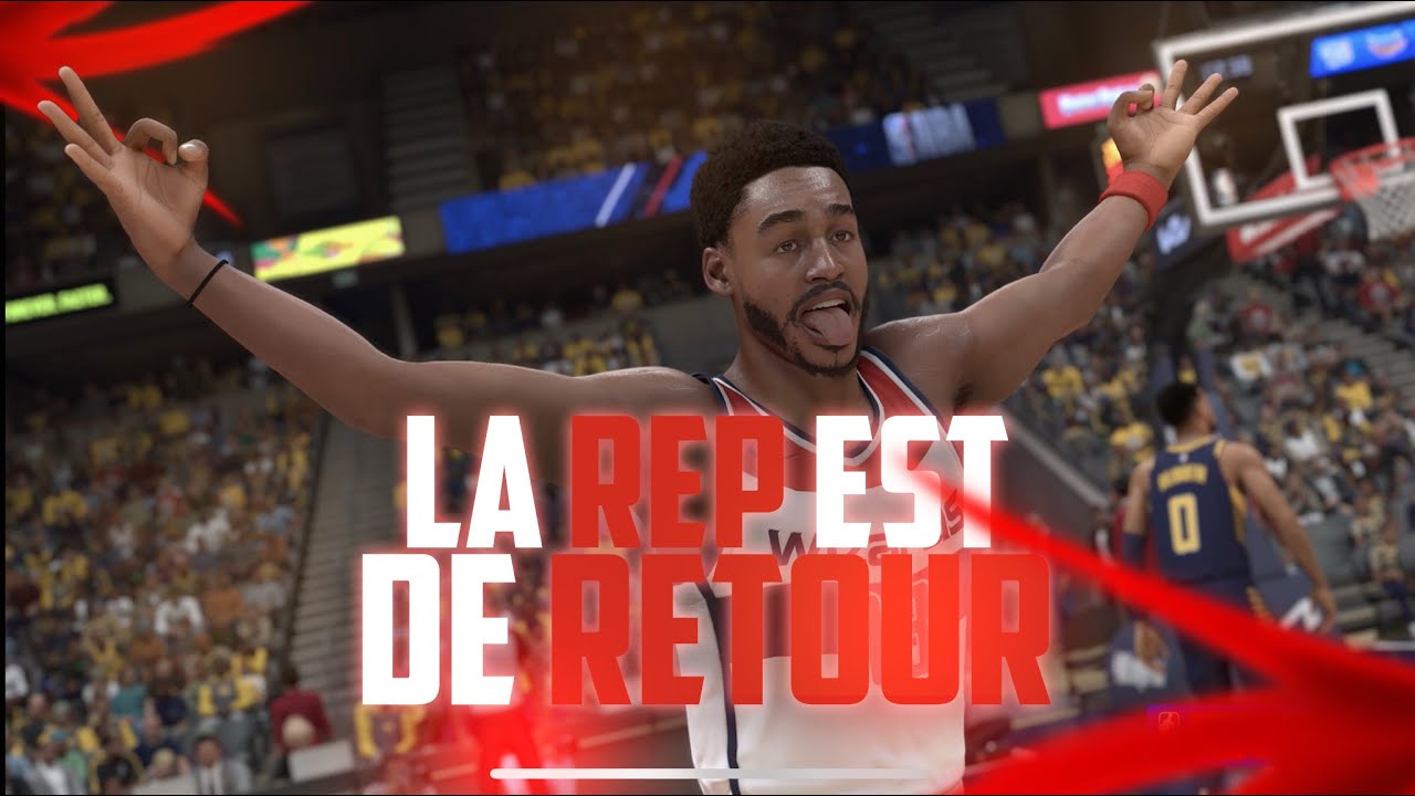 Le GAMEPLAY NBA2K24 en DETAIL - LA REP EST DE RETOUR ! - YouTube