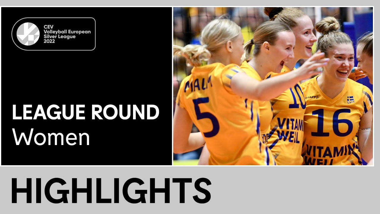 Highlights | Sweden vs. Luxembourg - CEV Volleyball European Silver ...