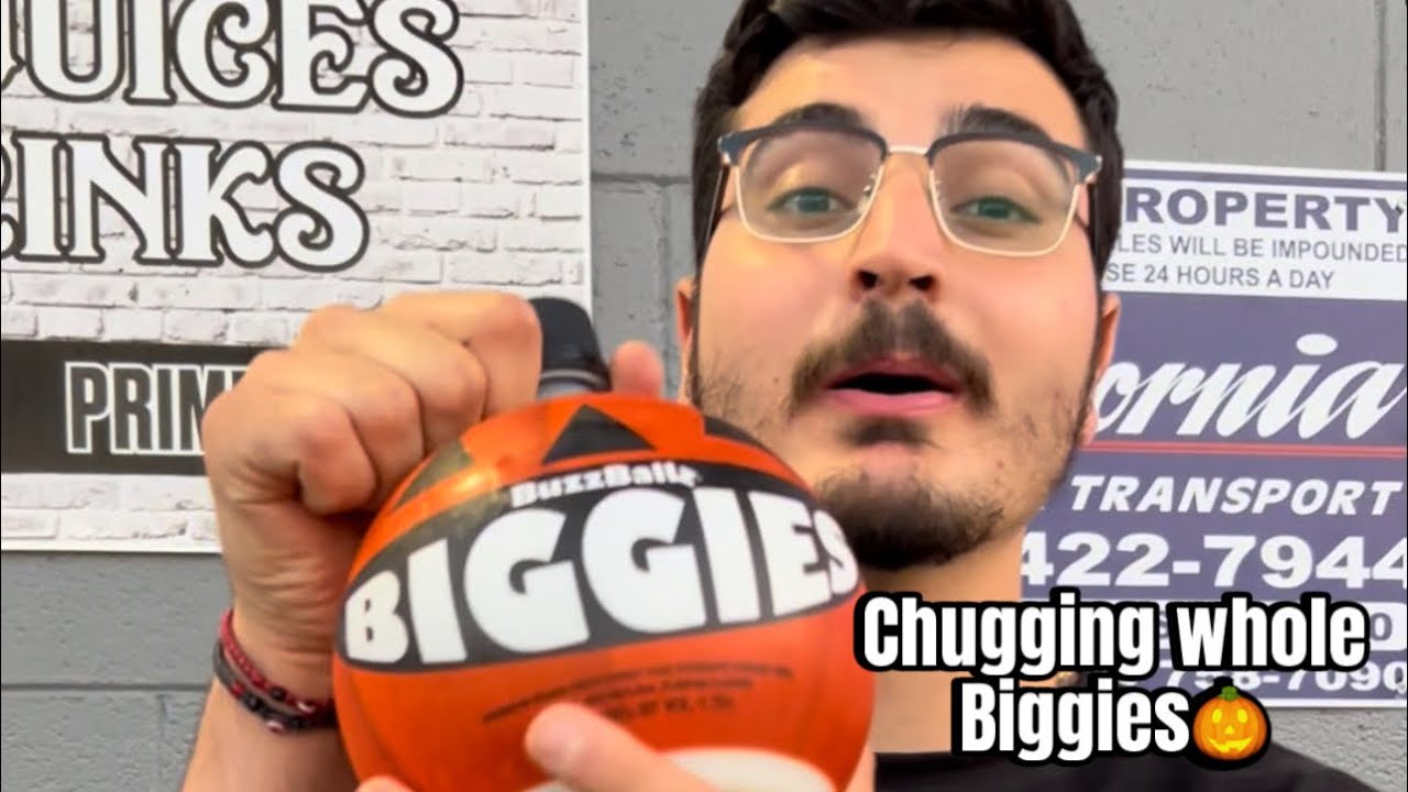 Chugging Pumpkin Buzzball 🎃 - YouTube