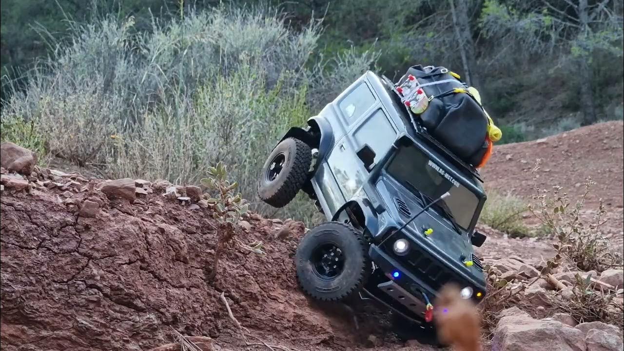 MST CMX Scale Suzuki jimny J4 Crawling hobby Offroad 4x4 - YouTube