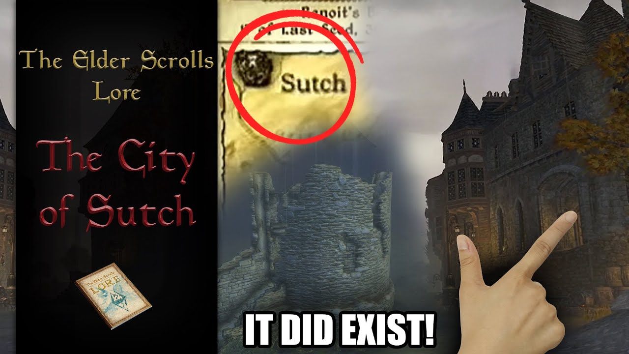 Oblivion's Missing City Finally Revealed, The Story of Sutch - The Elder Scrolls Lore - YouTube