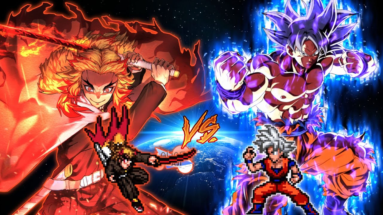 Rengoku V4 OP VS Son Goku DBS 3.5 OP(All Form) in Jump Force Mugen ...