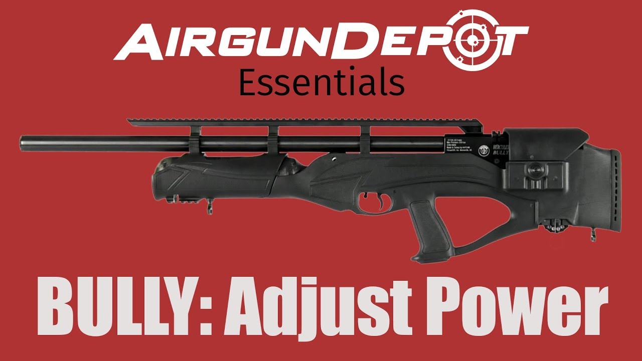 Hatsan Hercules Bully: How to Tune and Adjust the Power - YouTube