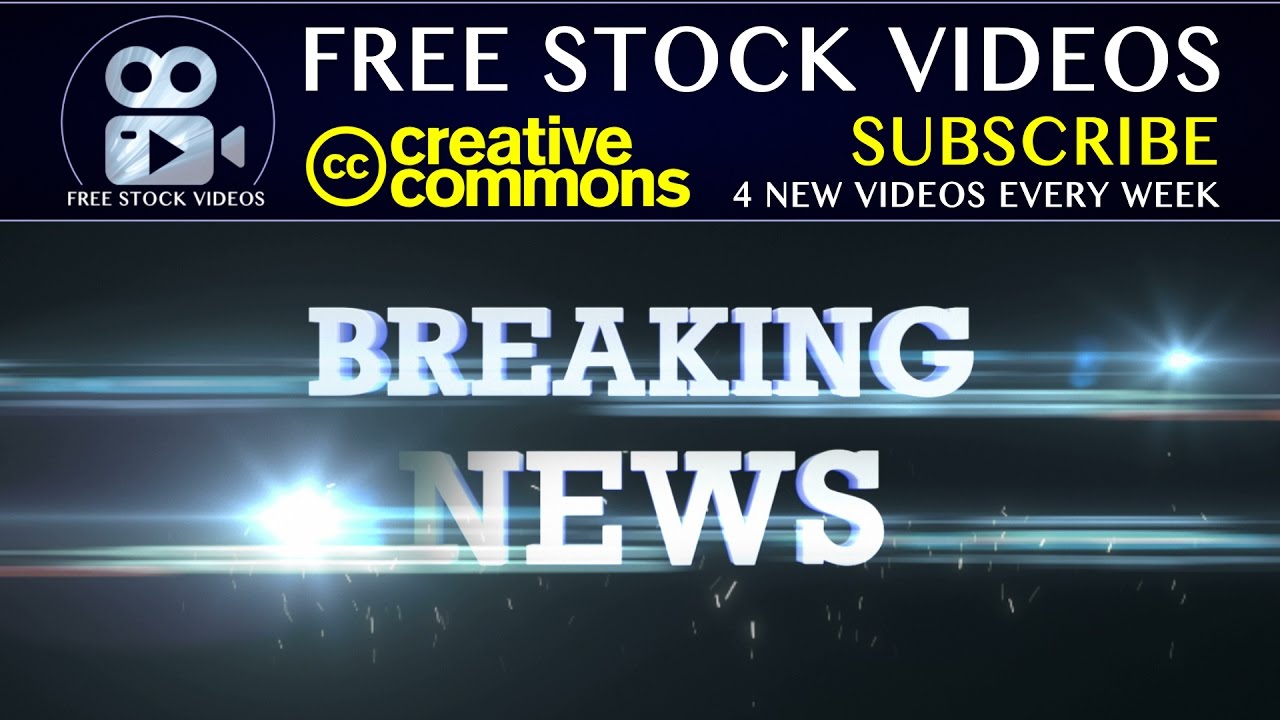Breaking News Text Animation Transition Background - FREE STOCK VIDEOS ...