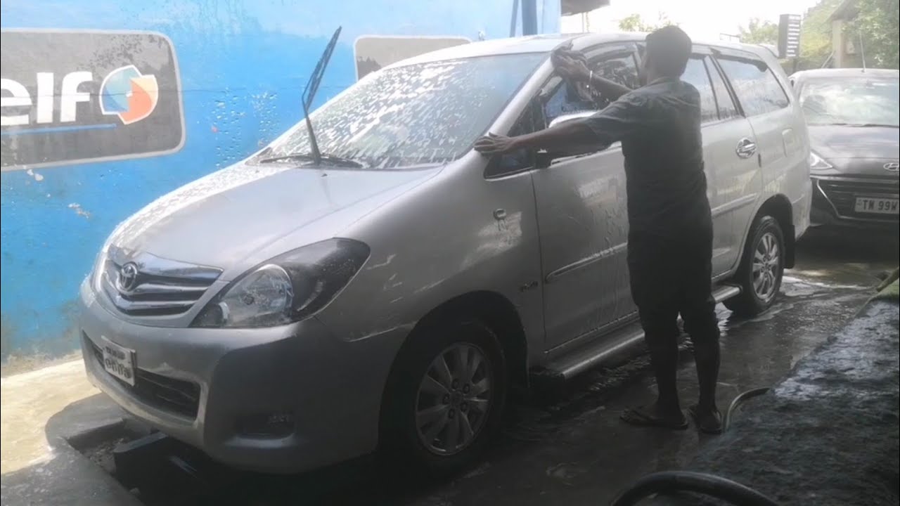 toyota innova | car water wash service| innova service | ice cream car ...