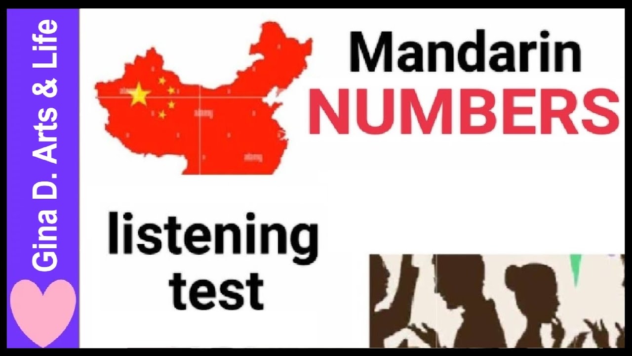 HSK1-Mandarin number listening test. Perfect tone marks. - YouTube