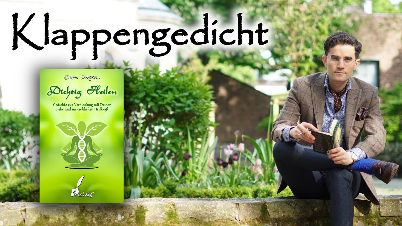 Gedichtband 'Dichtig Heilen' - Klappengedicht (von Cem Dogan) - YouTube