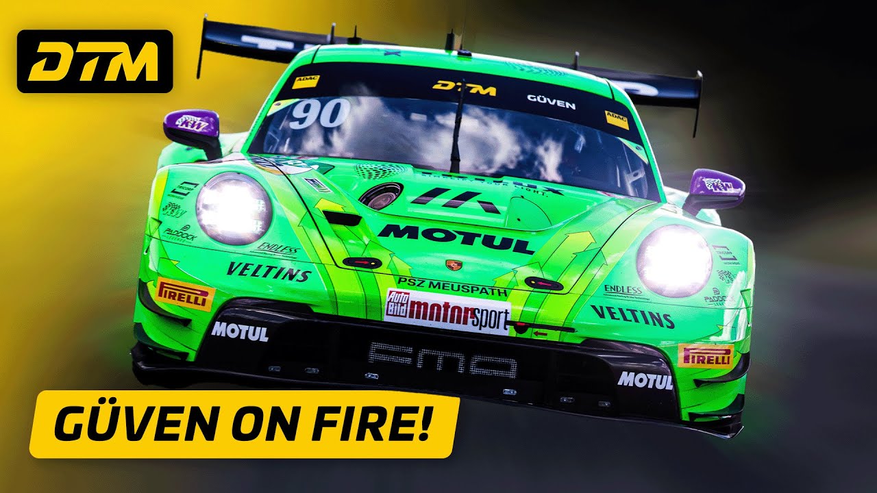 Güven Wins Again! 😮‍💨 First DTM Winner from Turkey | Highlights Race 1 ...