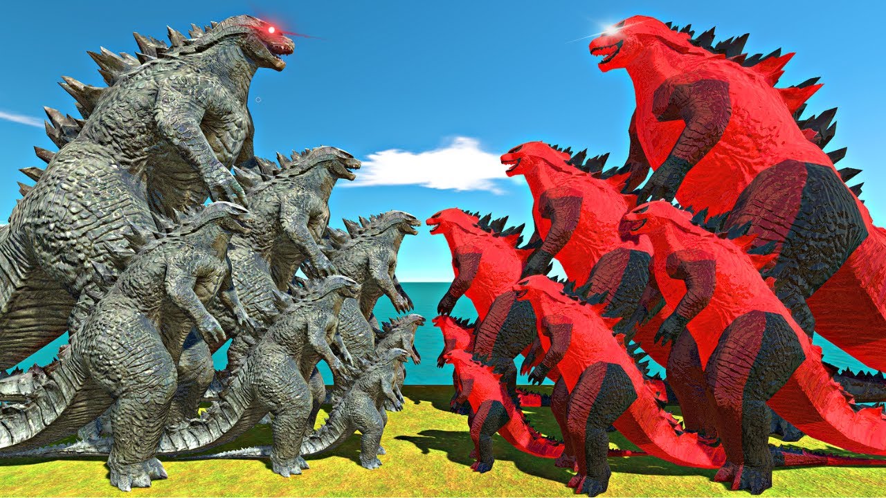 Legendary Devil Godzilla War| Growing Godzilla 2014 vs Devil Godzilla ...