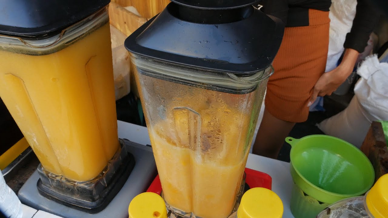 Best Mango Shake in Taytay Philippines - Filipino Street Food - YouTube