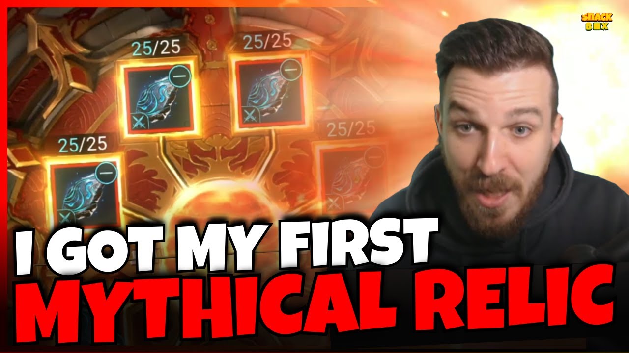 🚨INSANE🚨 relic crafting session! CC luck confirmed | Raid: Shadow ...