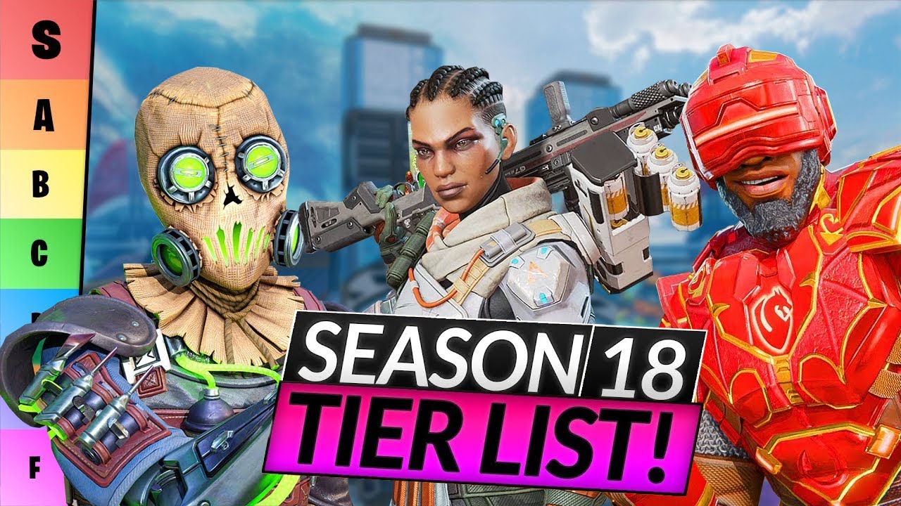 Apex Season 18’s Most ACCURATE Legend Tier List - YouTube