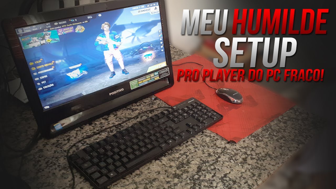 MEU SETUP - PRO PLAYER DO PC FRACO - SMART GAGA - YouTube