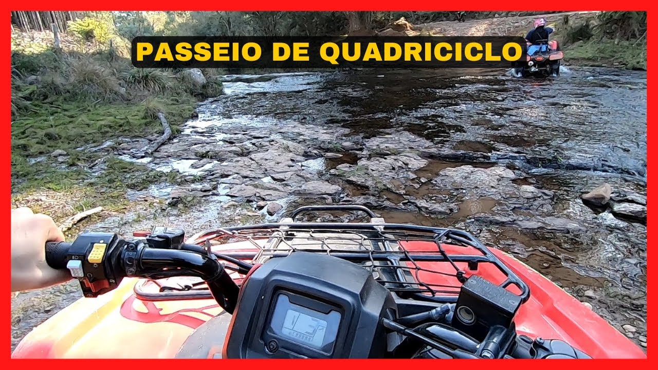 PASSEIO DE QUADRICICLO - CAMBARÁ DO SUL - RS - YouTube