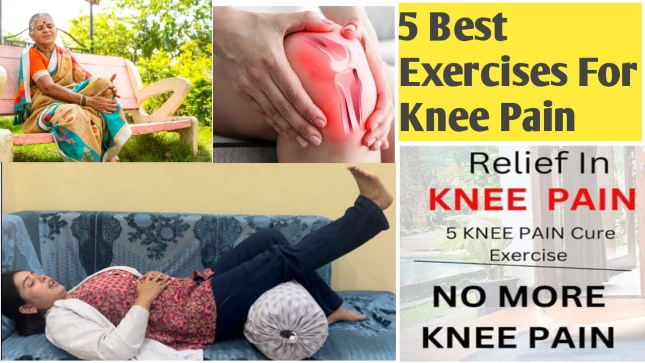 5 Best Exercises For Knee Pain/Ghutne Ke Dard Se Turant Araam - YouTube