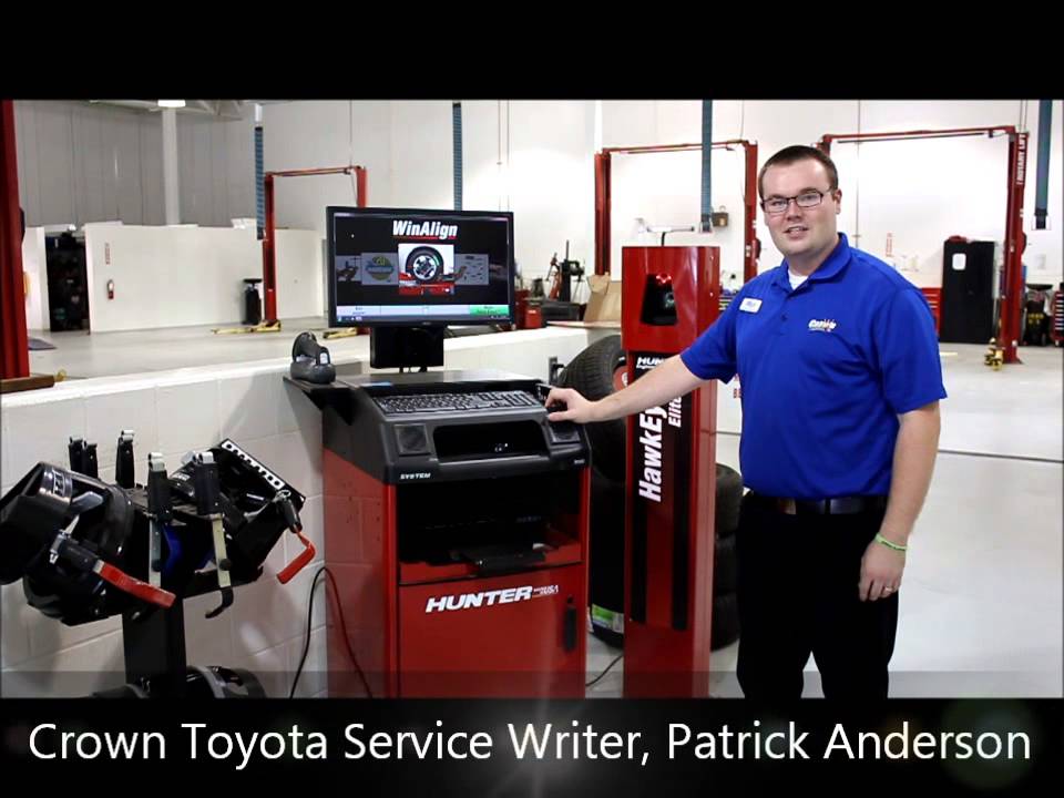 Complimentary Alignment Check with any Toyota Service at Crown Toyota ...