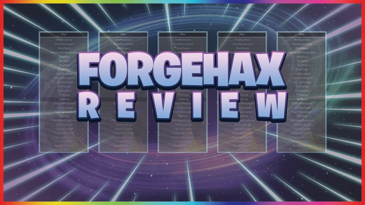 ForgeHax Client Review | Complete Client Overview Episode Twenty Seven | Free Minecraft Client ...