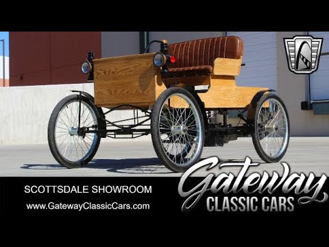 1900 Ford Tiller Steer Car Stock #1391-SCT - YouTube