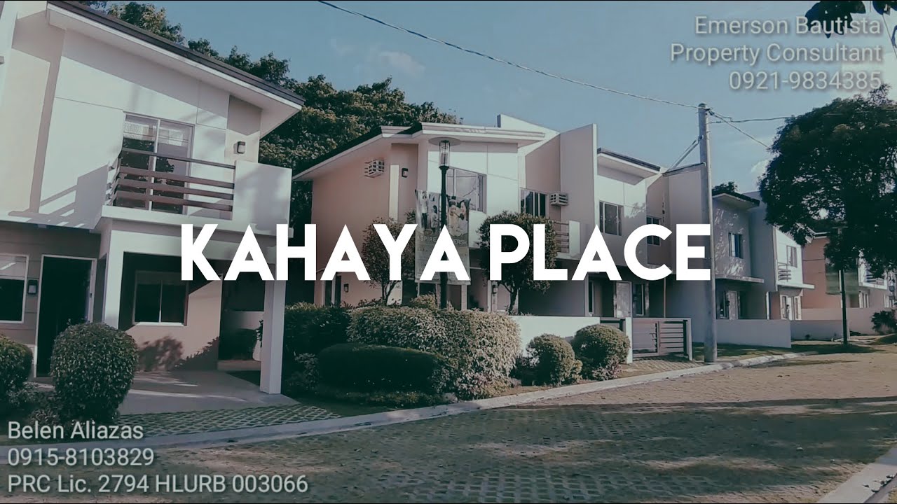 Kahaya Place Townhouses (Aura & Lucilla) Tour - YouTube