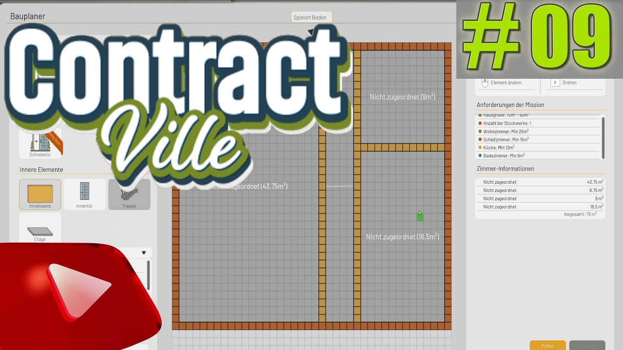 Contract Ville #09 🕹️ #letsplay #deutsch - Bauplanung & Fundamente ...