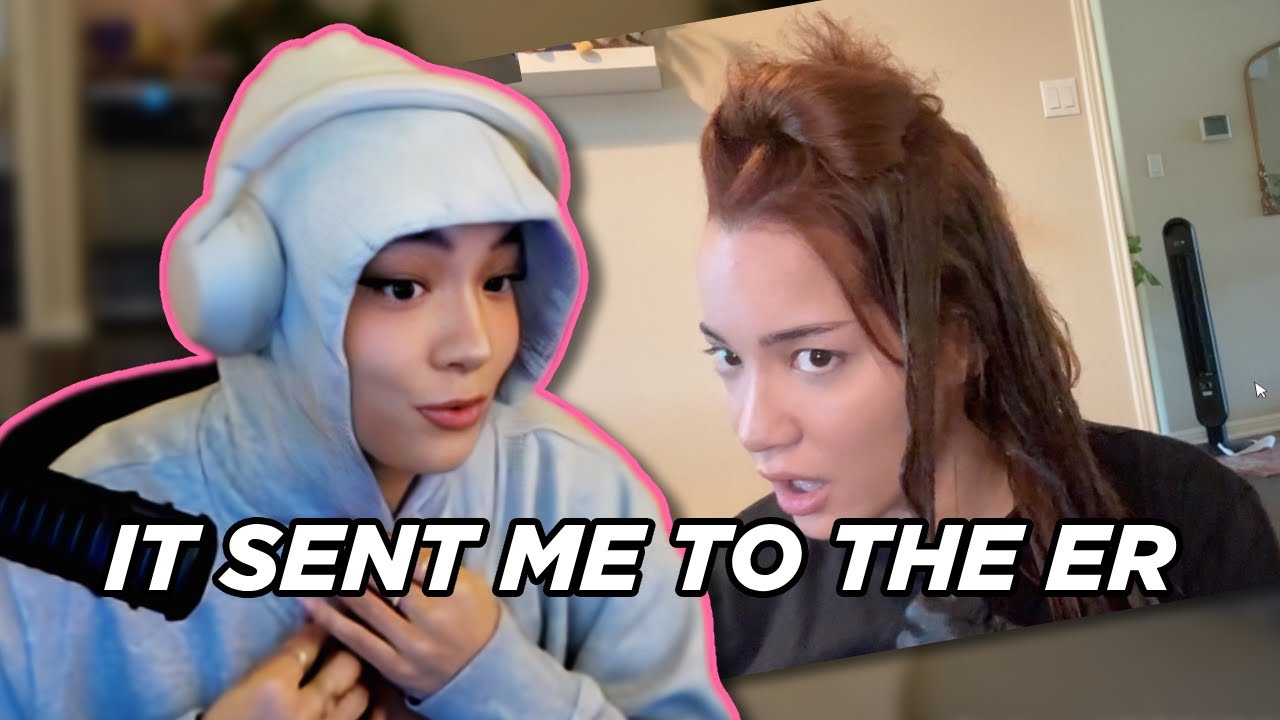 How Cinna's Hair Sent Her To The ER - YouTube