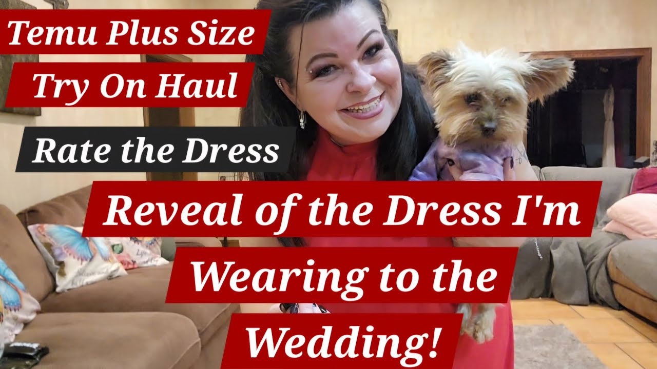 Temu Plus Size Try On Haul! Rate the Dress 1-10 PLUS Reveal of the ...