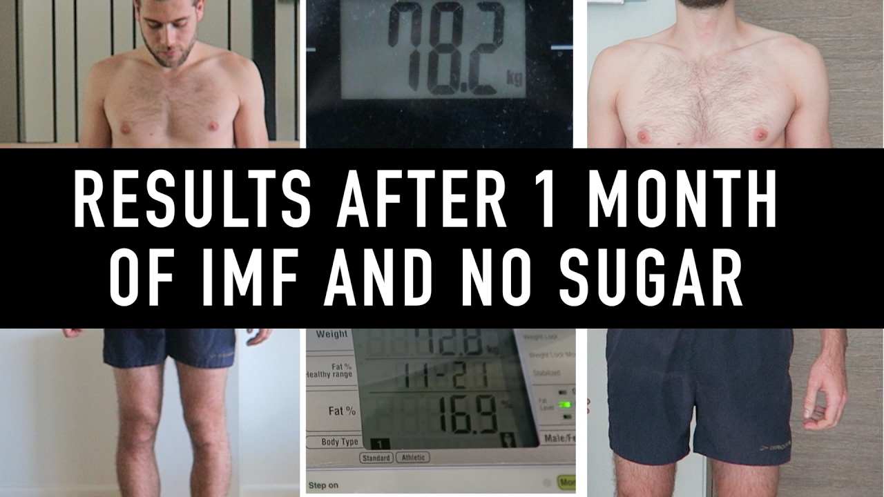 MONTH 1 PROGRESS REVIEW | INTERMITTENT FASTING & NO SUGAR - YouTube