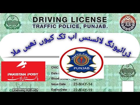 Delivery | driving license punjab | driving license | driver's licence ...