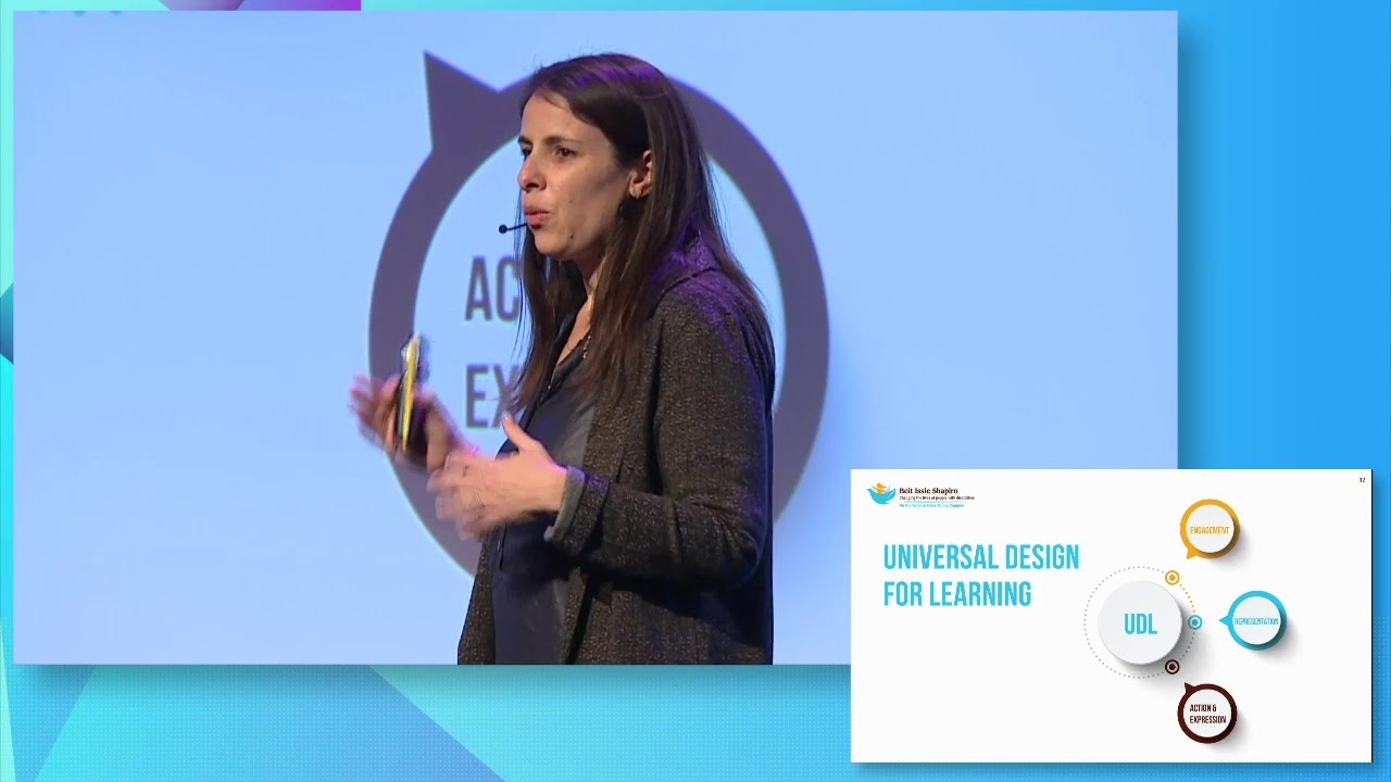 Noa Nitzan, Director of Beit Issie's Technology Center, presenting at Bett Conference, London ...