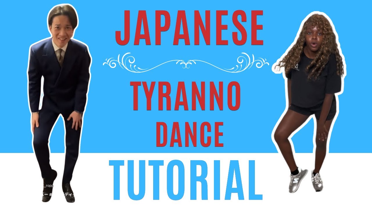 Japanese TYRANNO Dance* EASY DANCE TUTORIAL (beginner friendly) - YouTube