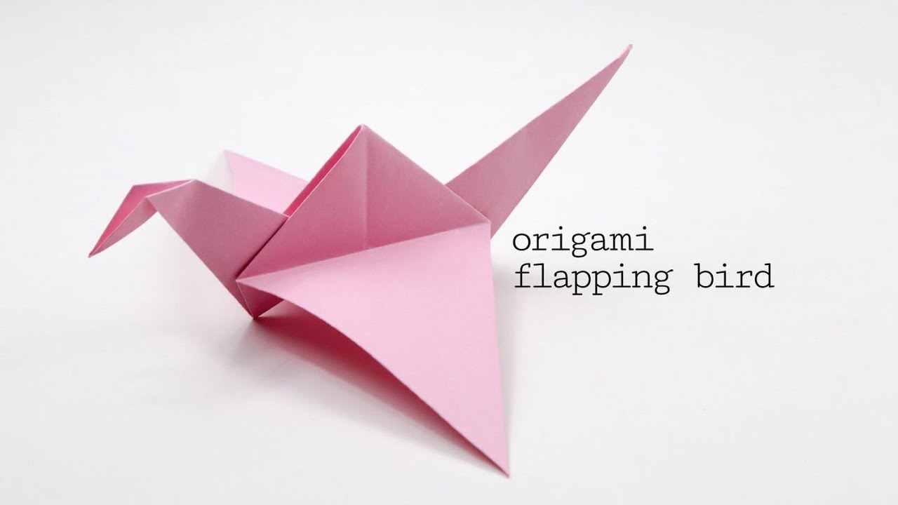 Origami Flapping Bird||How to Make A Paper Bird||Flying Paper Bird||DIY ...