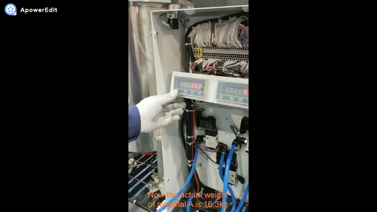 Operation of A material automatic feeding device - YouTube