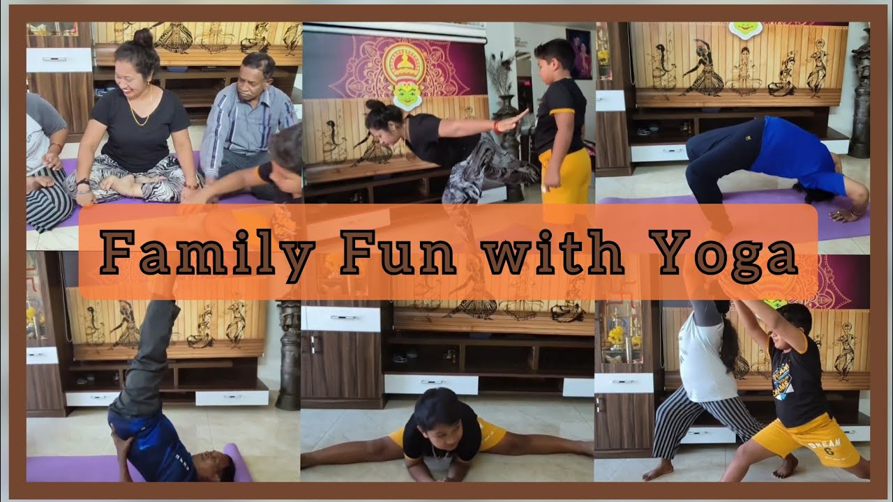 🤸‍♂️🧘‍♀️Joyful Family Yoga Fiesta: Unleash the Fun Together!🌈 - YouTube