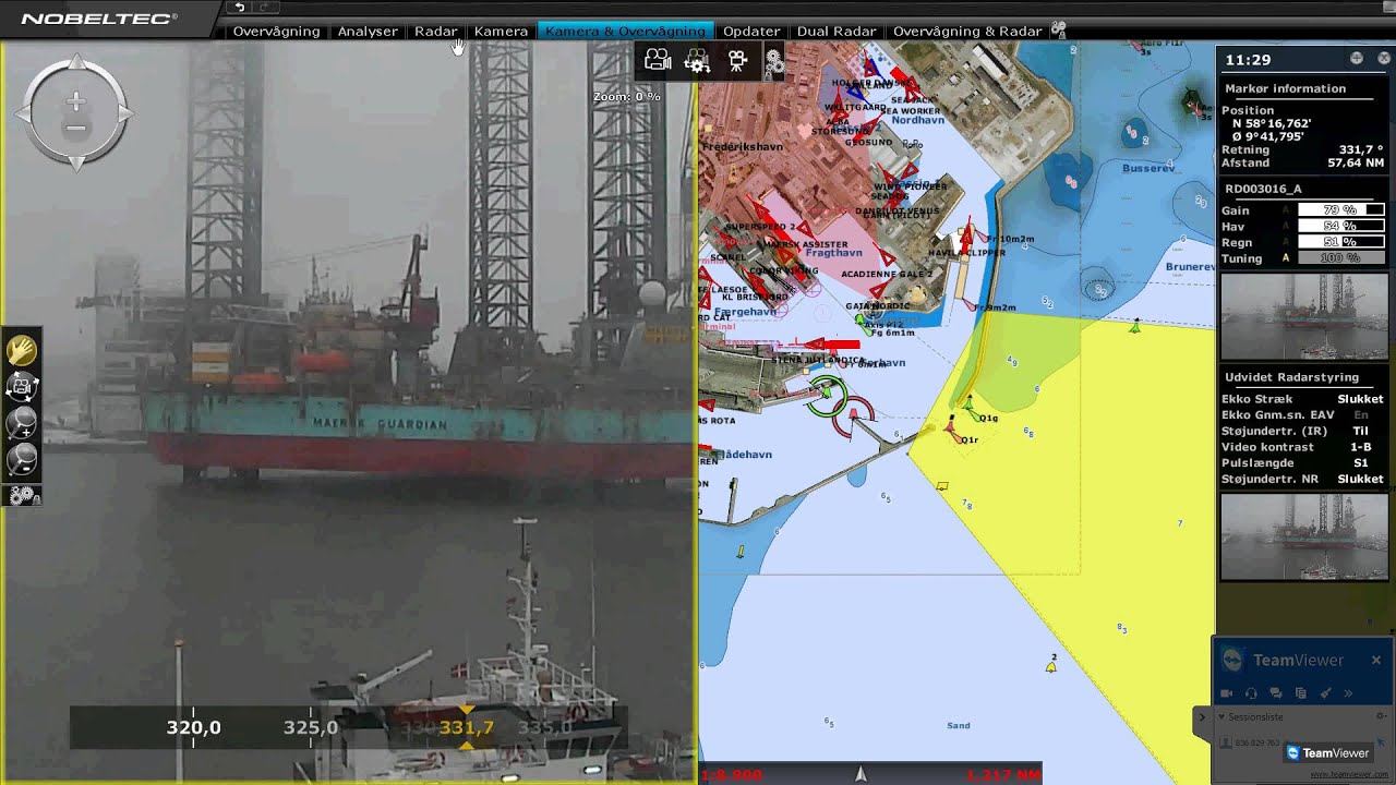 TZ TimeZero Coastal Monitoring - YouTube