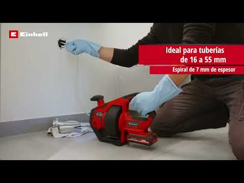 Limpiador de Drenaje Inalámbrico - TE-DA 18/760 Li