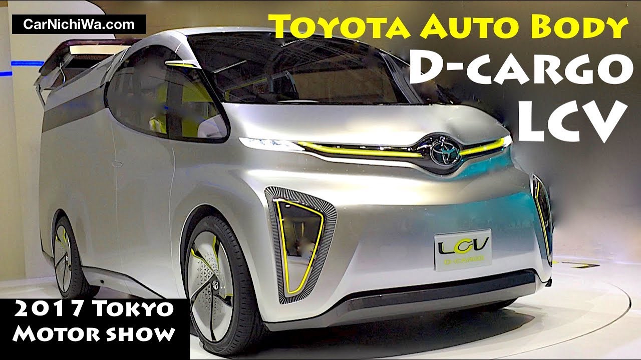 Toyota Auto Body | LCV D-Cargo | Wander Capsule | Tokyo Motor Show 2017 ...
