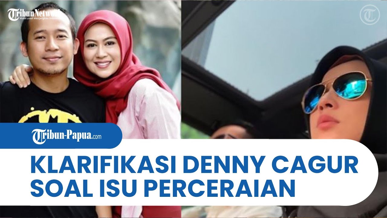 TEGAS BANTAH ISU CERAI, Denny Cagur Ngaku Sedang Bahagia-bahagianya Bersama Anak dan Istri - YouTube