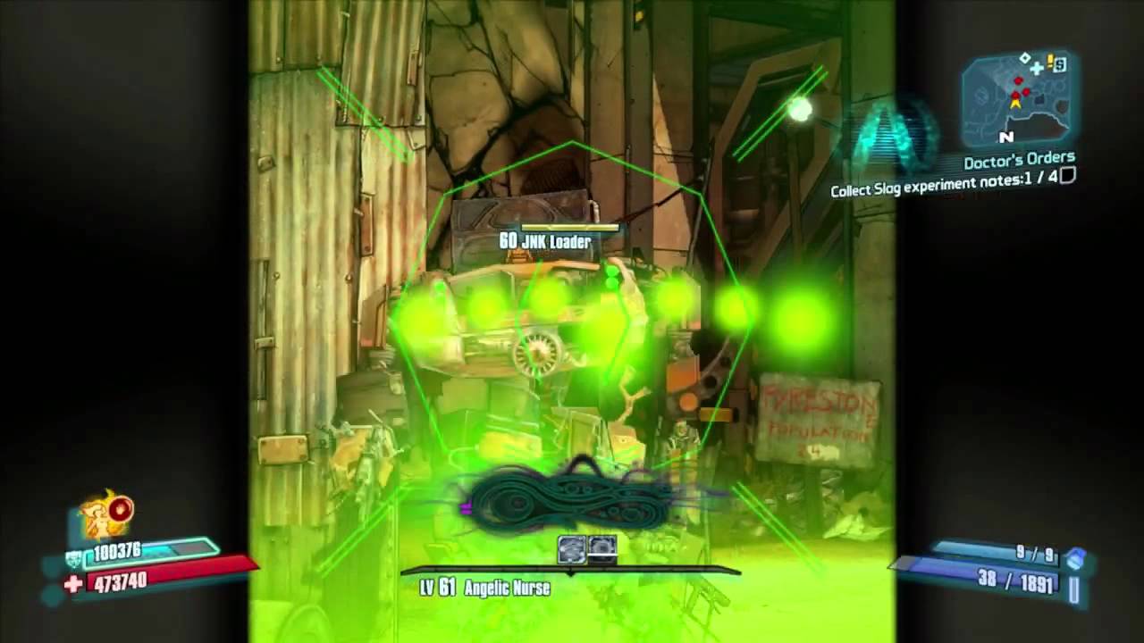Borderlands 2 - Maximum Nurse (Level 61) - YouTube