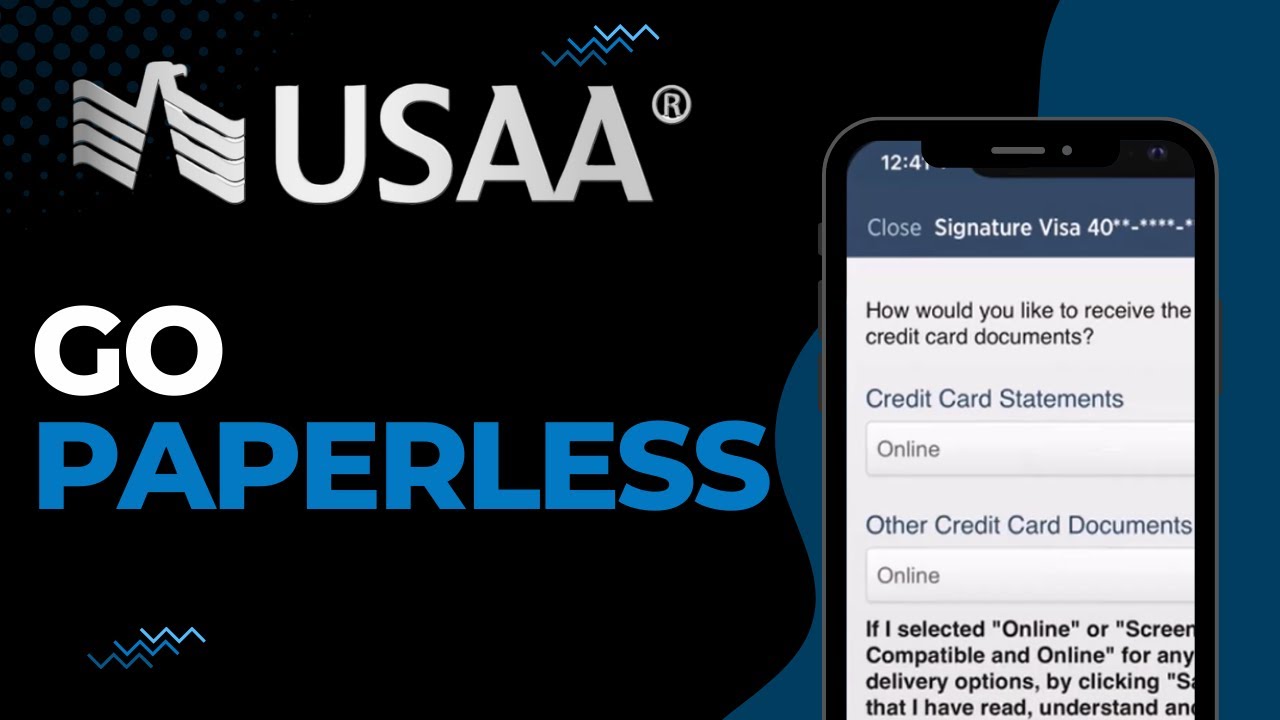 How to Go Paperless on USAA Bank | 2023 - YouTube