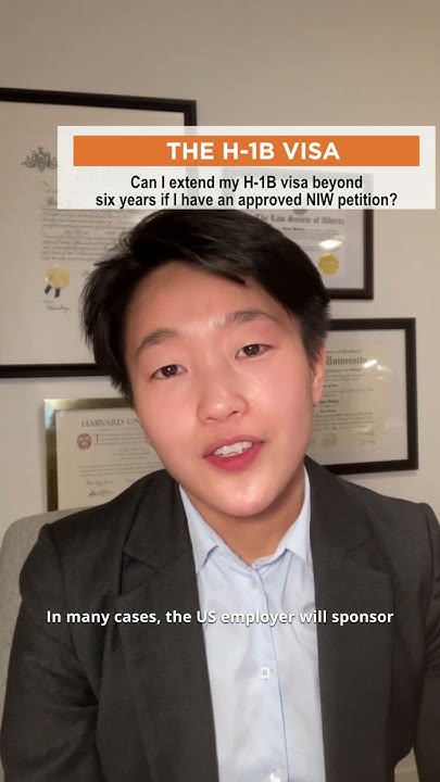 Can I extend my H-1B visa beyond 6 years if I have an approved NIW petition? #H1B #NIW - YouTube